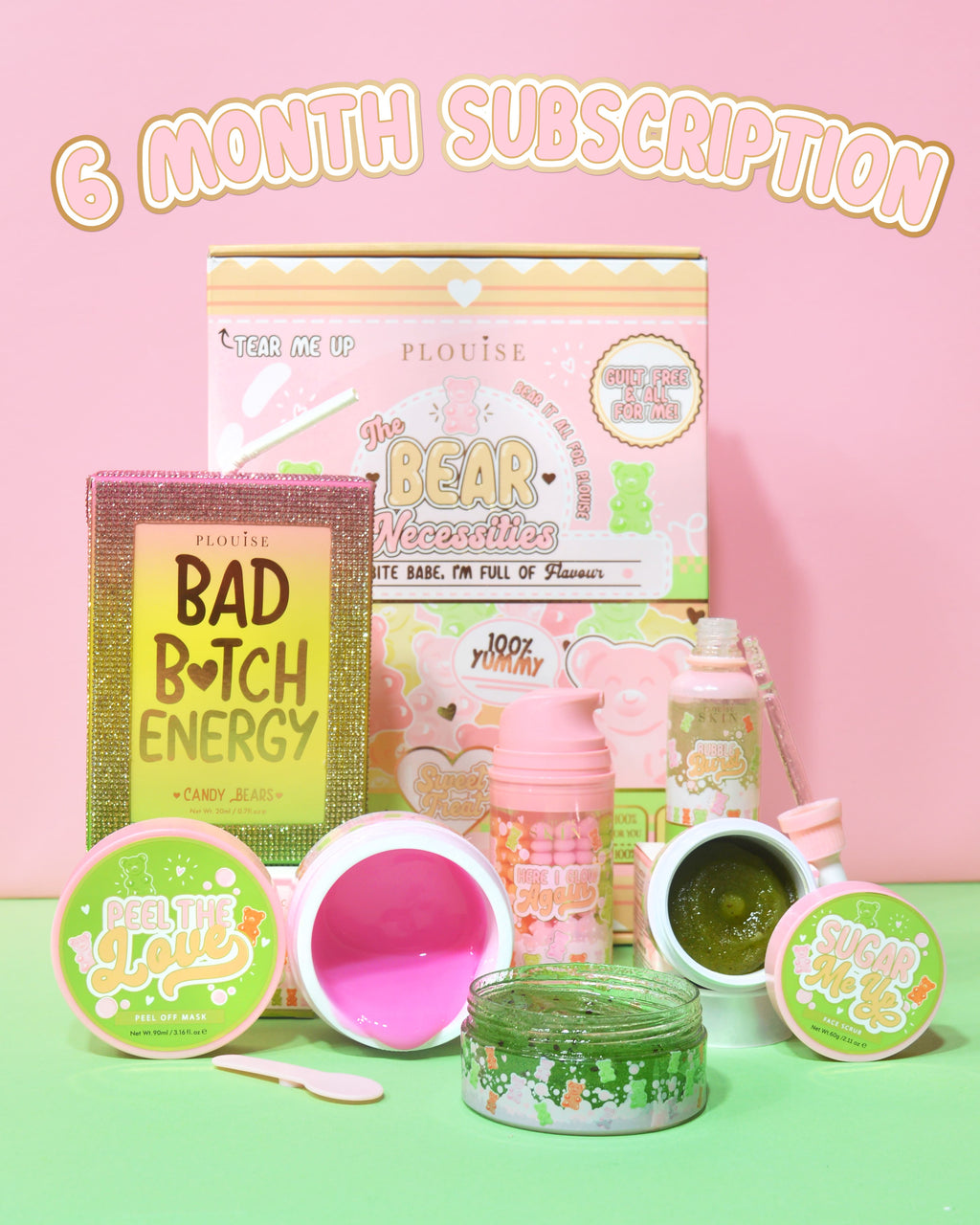 P.Louise Budget Box Subscription (6 Months) Start Date April – P. Louise Cosmetics