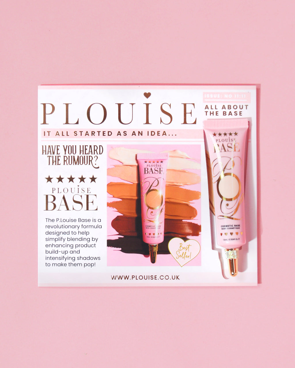P.Louise Rumour Base Magazine – P. Louise Cosmetics