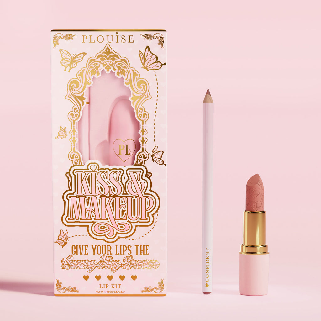 Kiss and Makeup Nude Lipstick & Lip Liner Kit | P. Louise Cosmetics