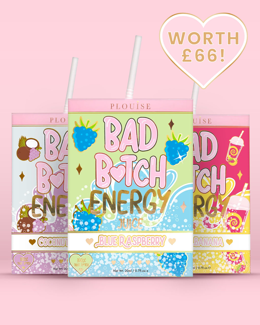 P.Louise Bad Bitch Energy Lip Trio – P. Louise Cosmetics