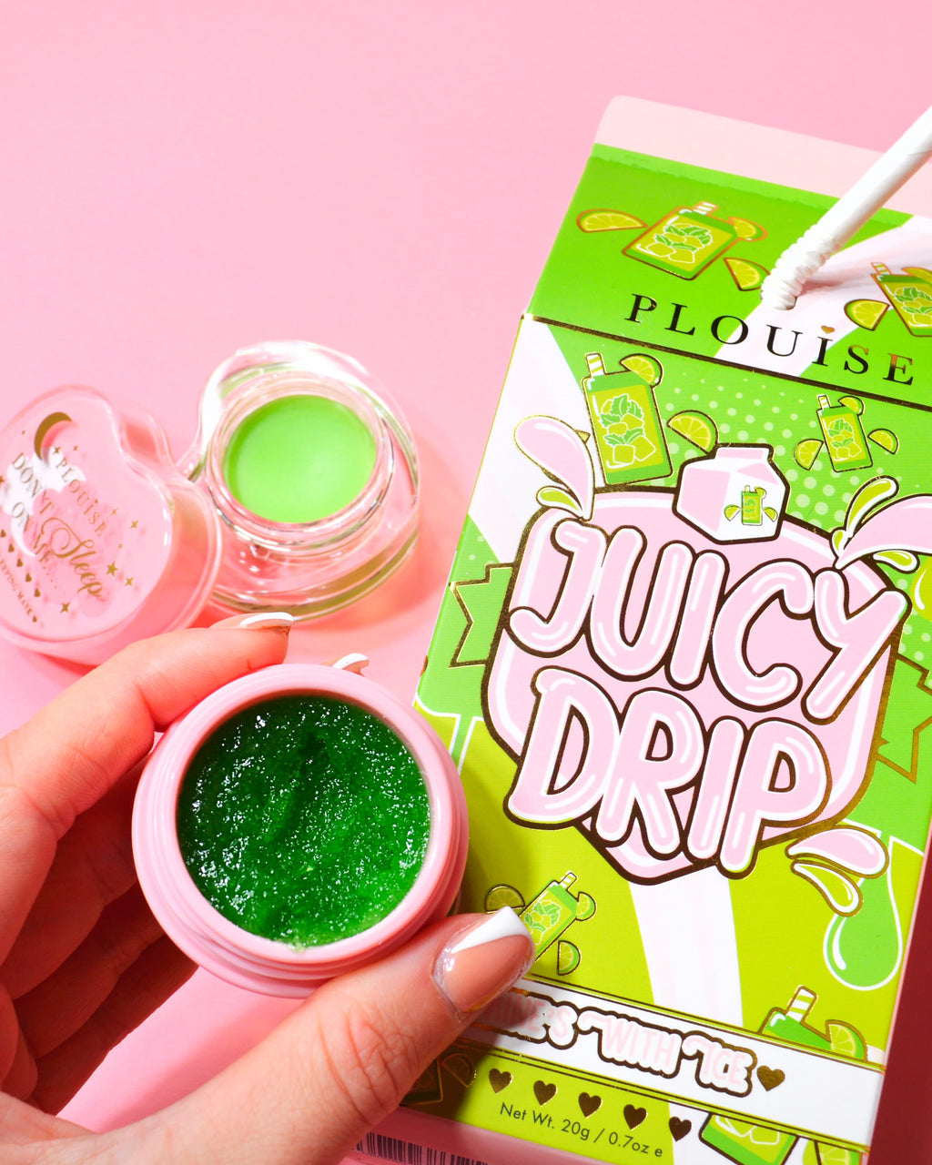 Juicy Drip Lip Scrub and Lip Mask Duo – P. Louise Cosmetics