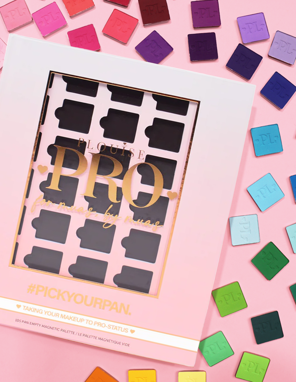 P.Louise Pro Magnetic Eyeshadow Pan Palette – P. Louise Cosmetics
