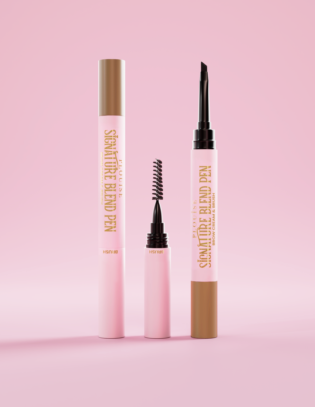 Signature Blend Eyebrow Pen With Brush | P.Louise – P. Louise Cosmetics