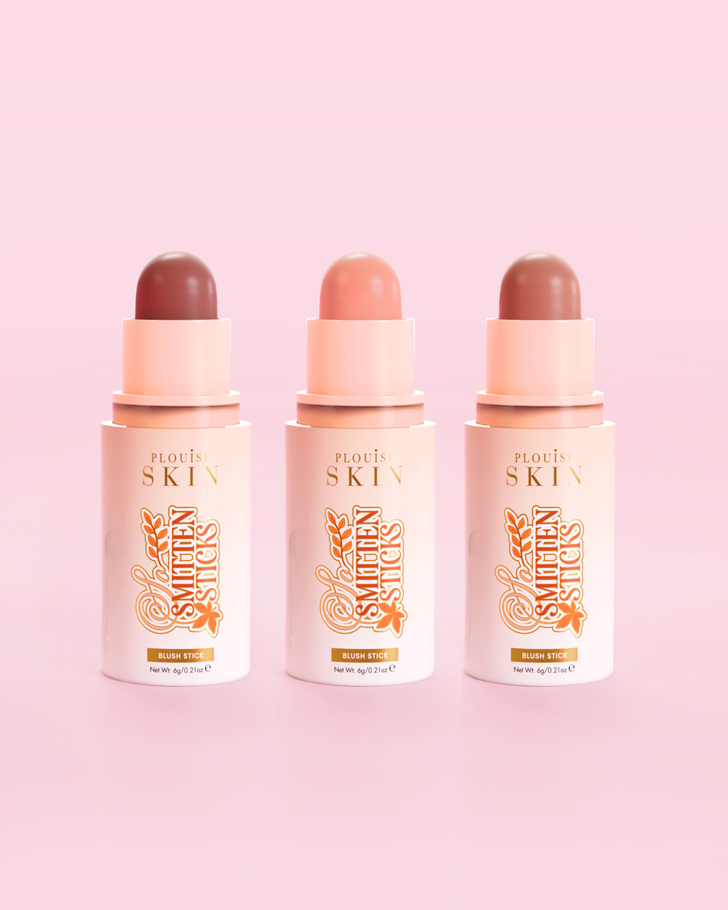 So Smitten Blush Sticks Trio – P. Louise Cosmetics