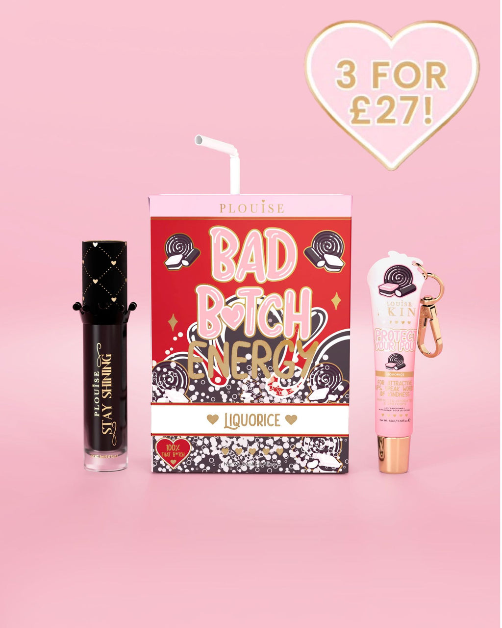P.Louise Bad Bitch Energy Lip Duo – P. Louise Cosmetics