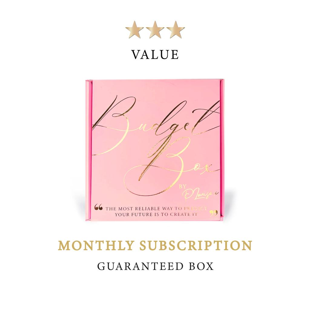 P.Louise Budget Box (Monthly Subscription) Start Date March – P. Louise ...
